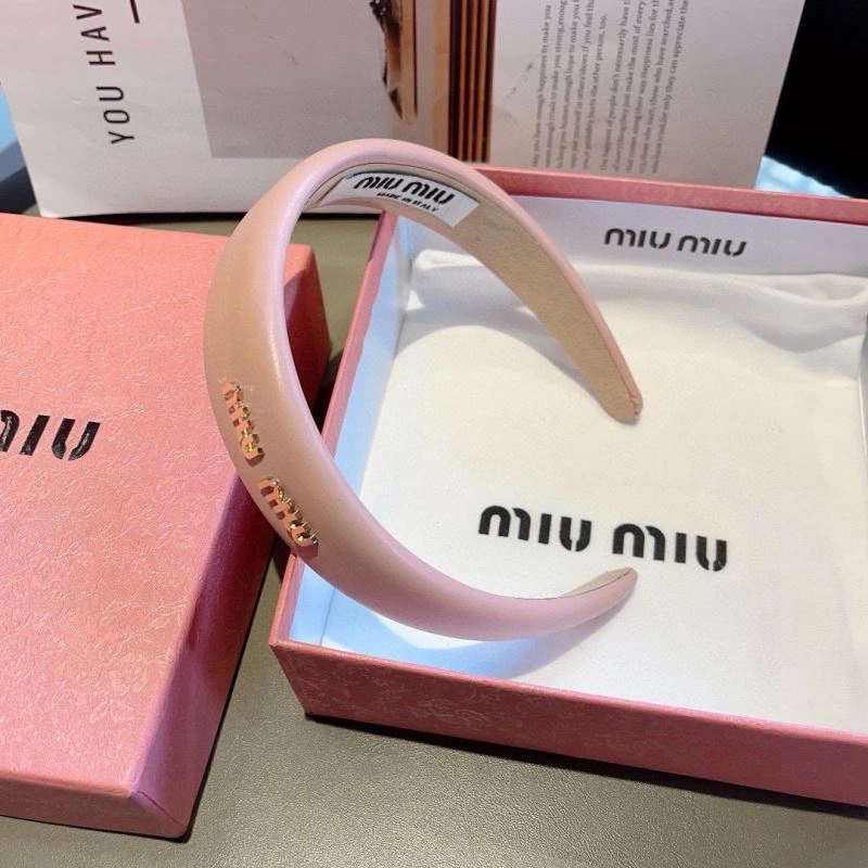 Precise copy Miu Miu Hair Hoop