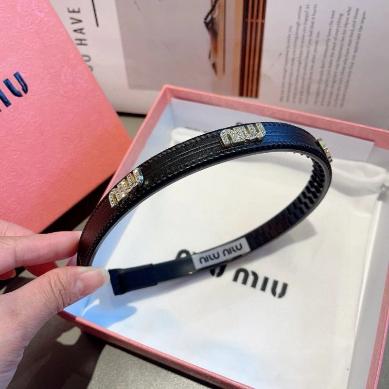 Accurate model Miu Miu Hair Hoop