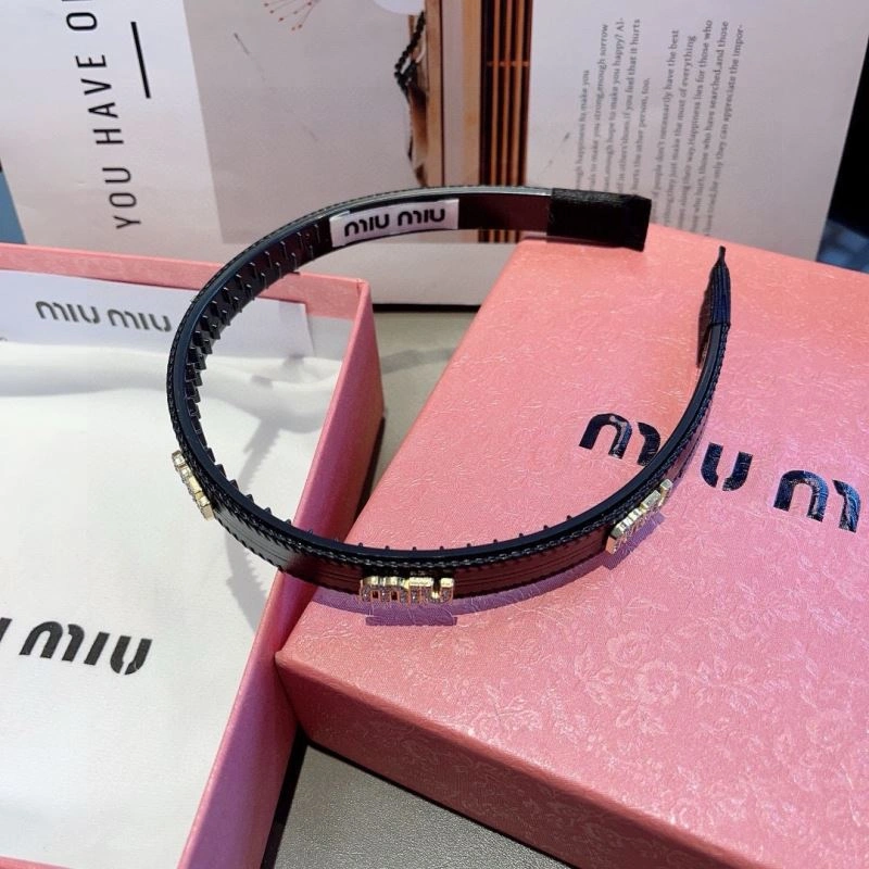 Accurate model Miu Miu Hair Hoop