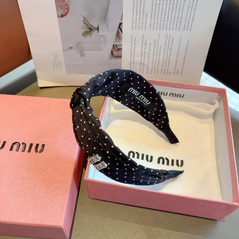 Mirror quality Miu Miu Hair Hoop