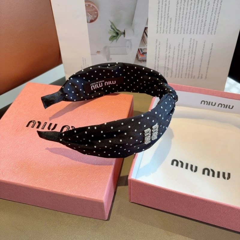Mirror quality Miu Miu Hair Hoop