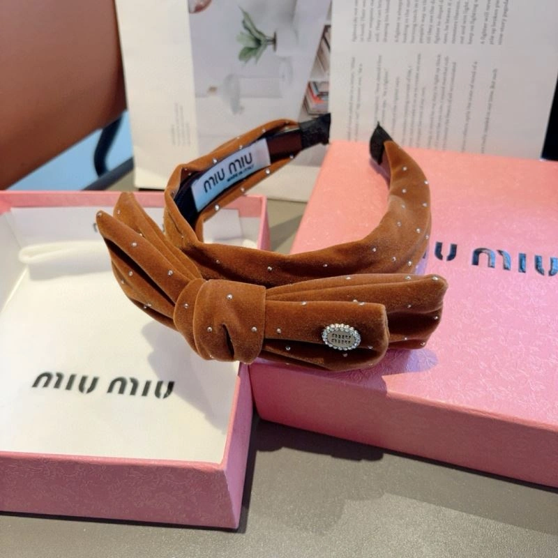 Brand-original Miu Miu Hair Hoop