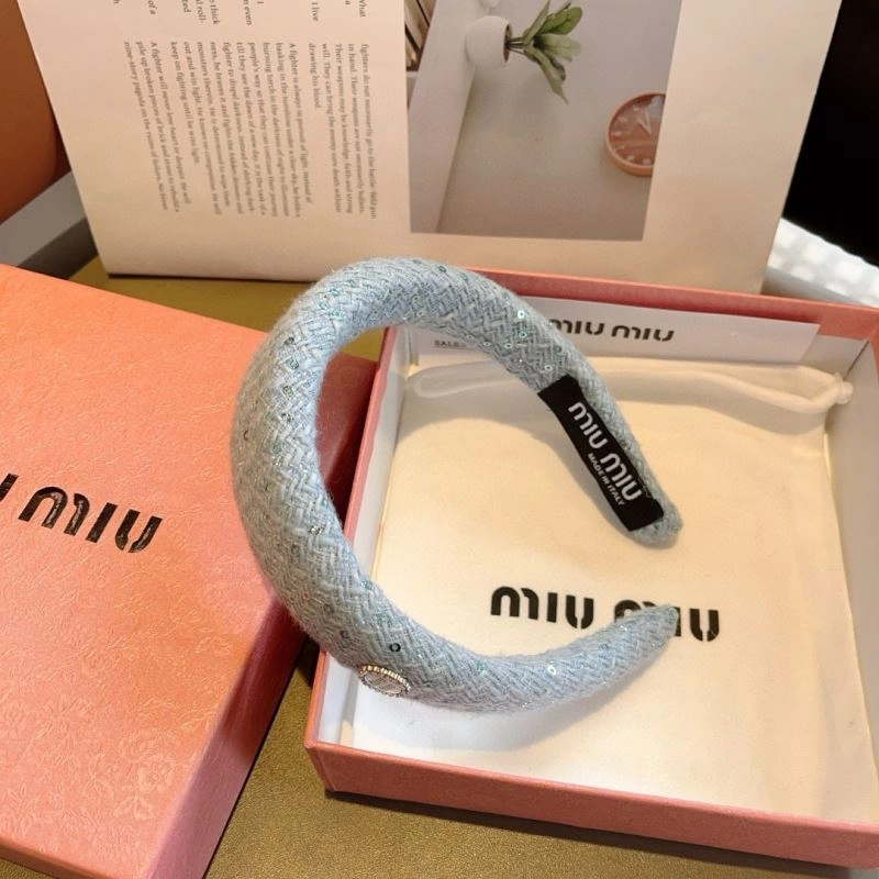 Mirror quality Miu Miu Hair Hoop