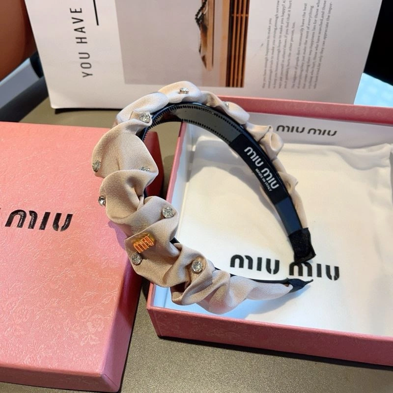 Real Miu Miu Hair Hoop