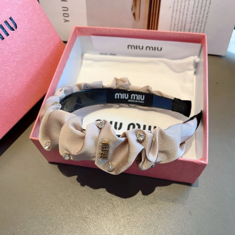 Real Miu Miu Hair Hoop