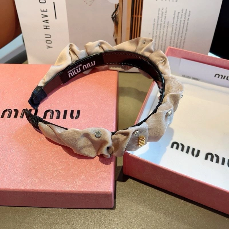 Real Miu Miu Hair Hoop