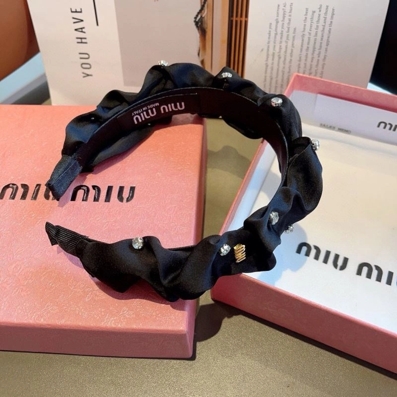 Exact replica Miu Miu Hair Hoop