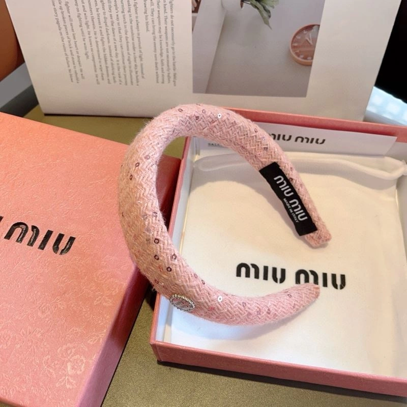 Real Miu Miu Hair Hoop