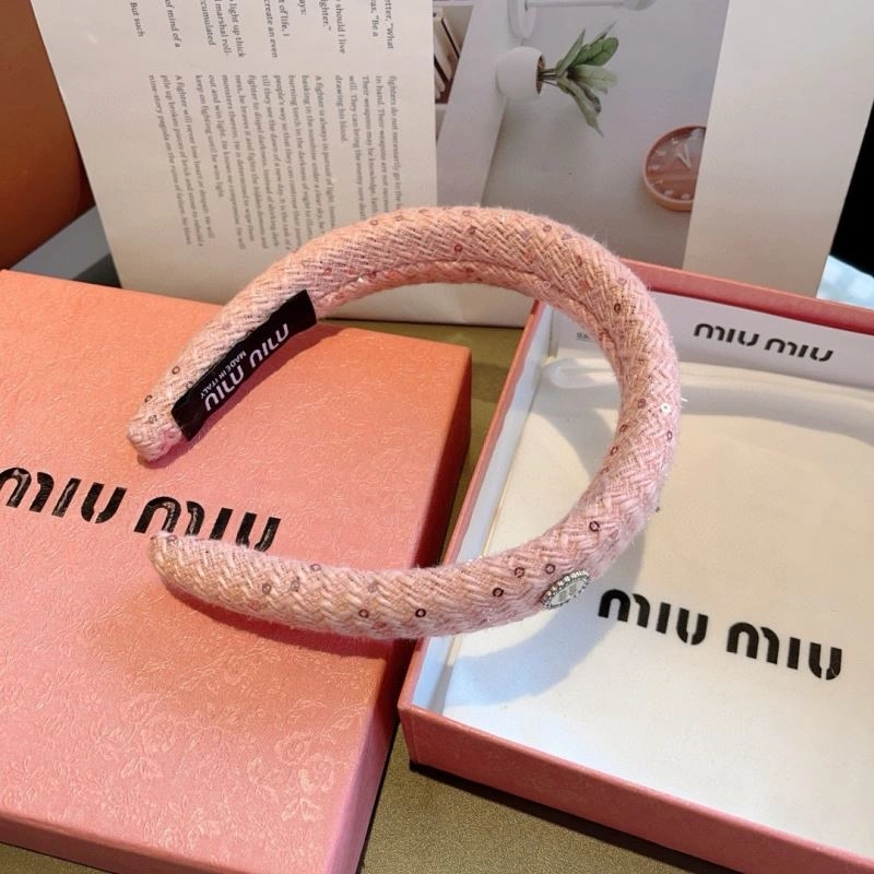 Real Miu Miu Hair Hoop