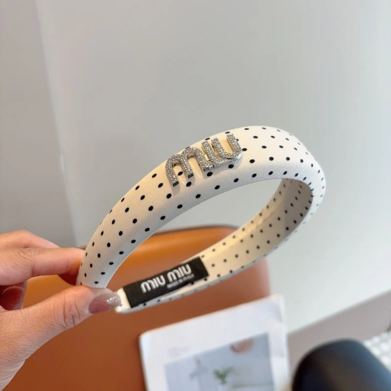 Budget-friendly Miu Miu Hair Hoop