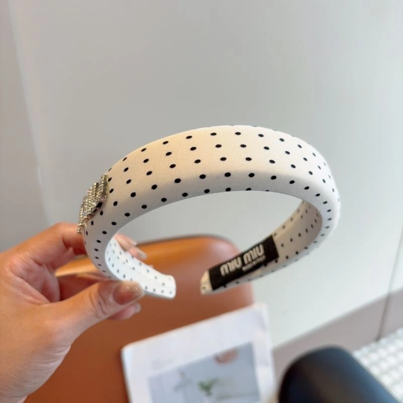 Budget-friendly Miu Miu Hair Hoop