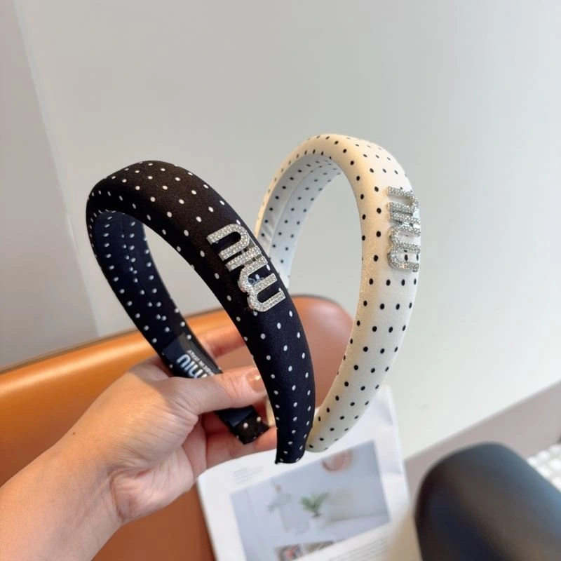 Budget-friendly Miu Miu Hair Hoop