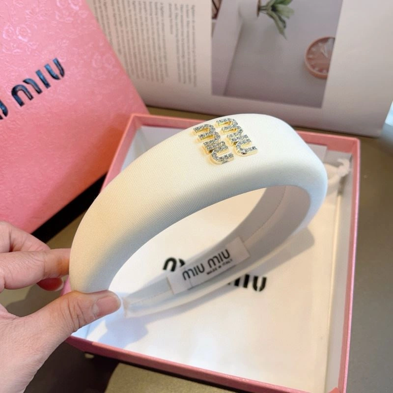 Top match Miu Miu Hair Hoop