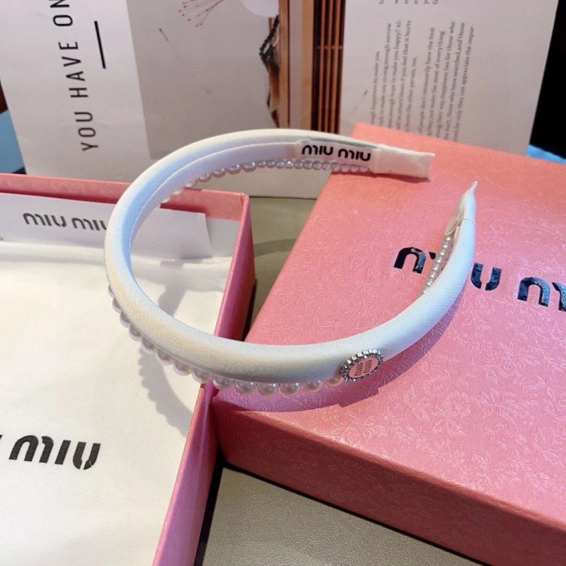 Mirror quality Miu Miu Hair Hoop