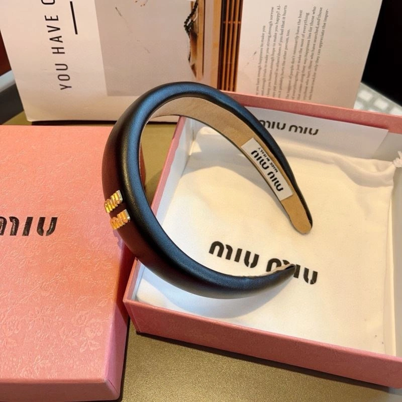 Brand-original Miu Miu Hair Hoop