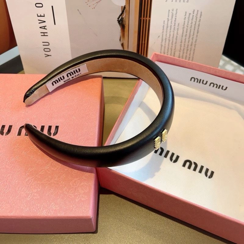Brand-original Miu Miu Hair Hoop