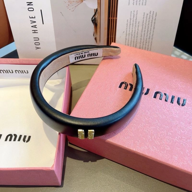 Brand-original Miu Miu Hair Hoop