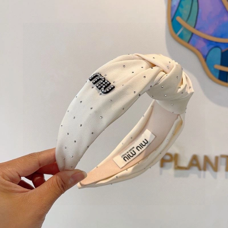 Budget-friendly Miu Miu Hair Hoop