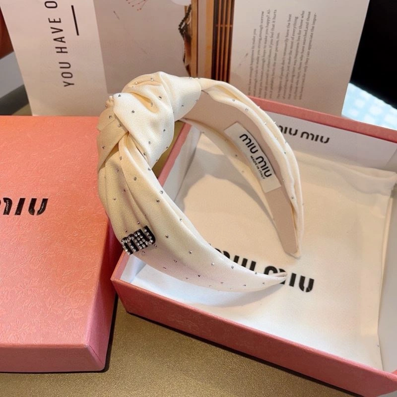 Budget-friendly Miu Miu Hair Hoop