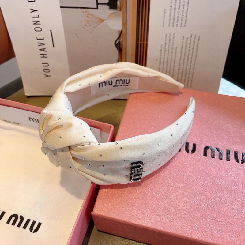 Budget-friendly Miu Miu Hair Hoop