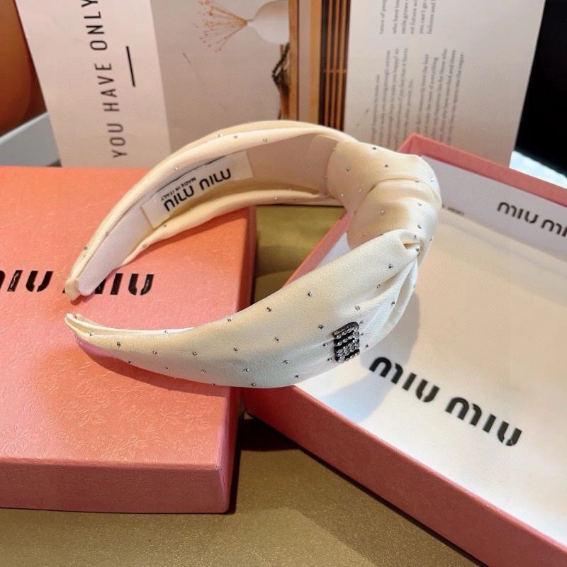 Budget-friendly Miu Miu Hair Hoop