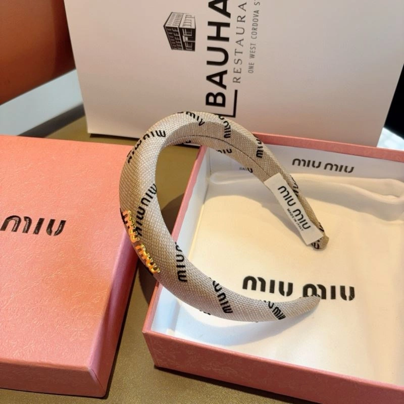Top mirror Miu Miu Hair Hoop