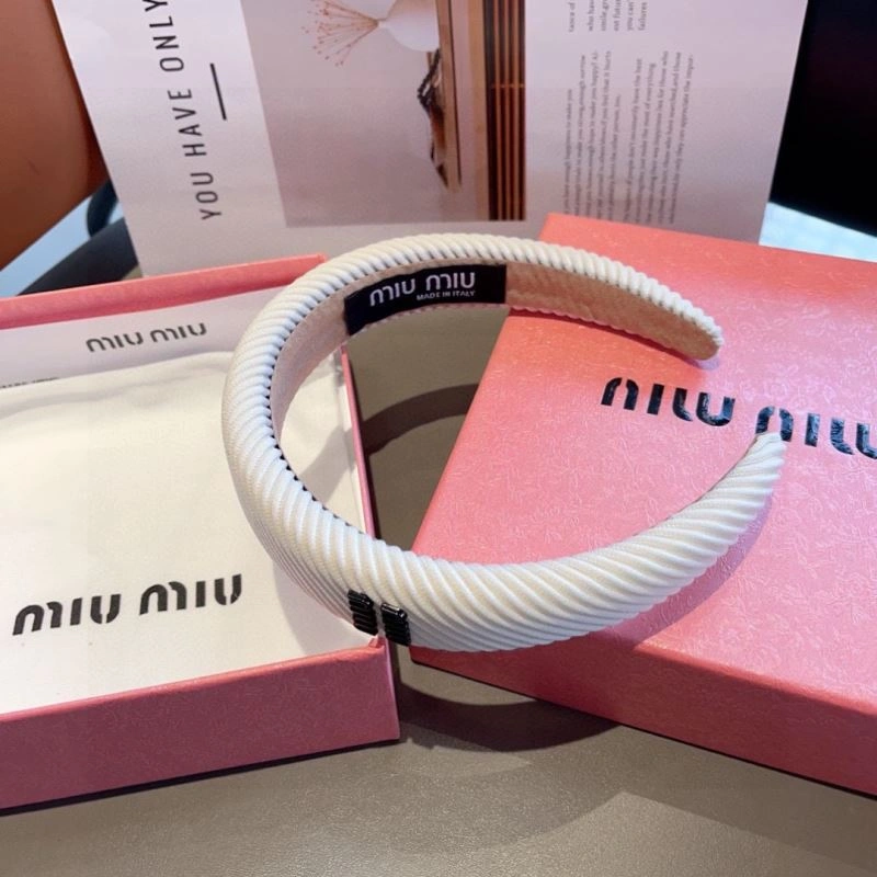 Top mirror Miu Miu Hair Hoop
