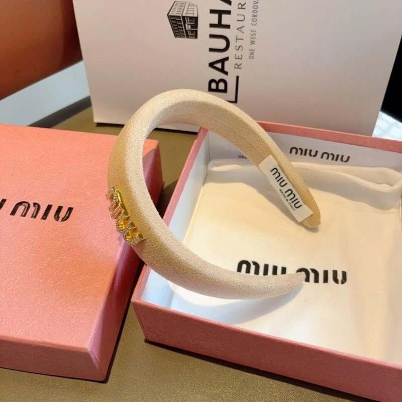 Accurate model Miu Miu Hair Hoop