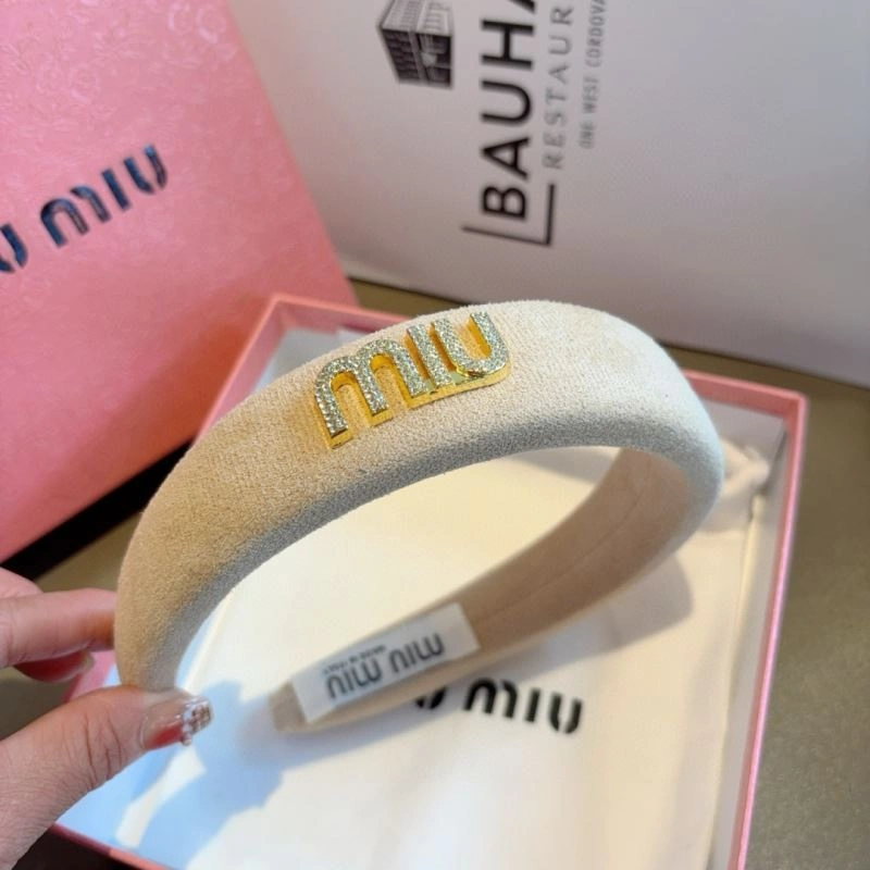 Accurate model Miu Miu Hair Hoop