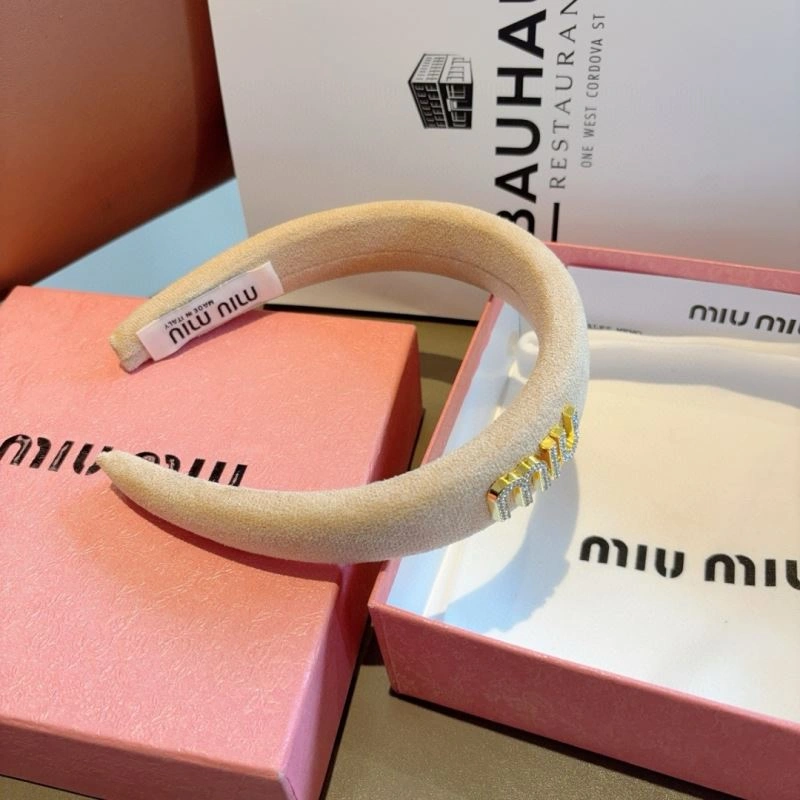 Accurate model Miu Miu Hair Hoop