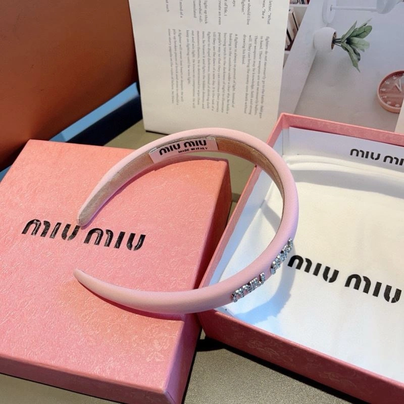 Real Miu Miu Hair Hoop