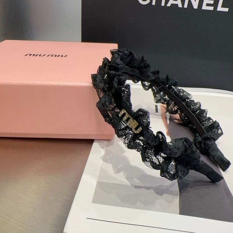 Precise copy Miu Miu Hair Hoop