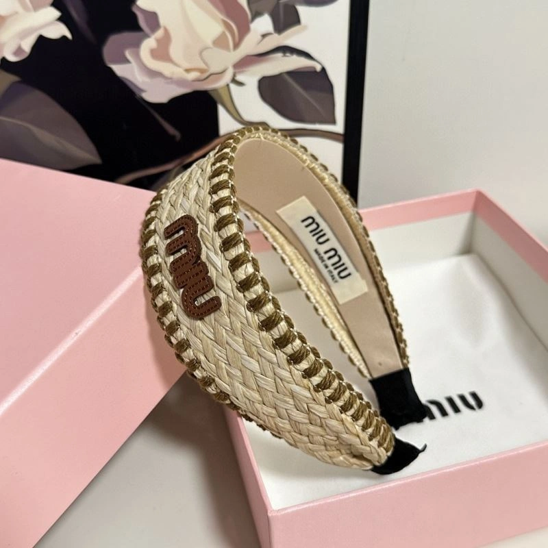 Authentic Miu Miu Hair Hoop
