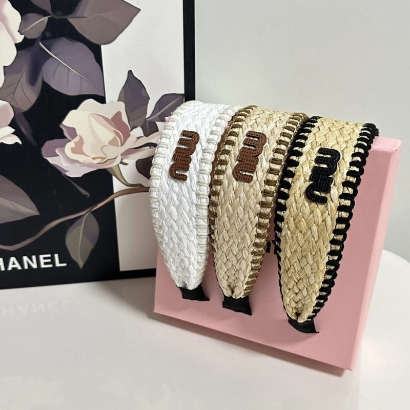 Authentic Miu Miu Hair Hoop