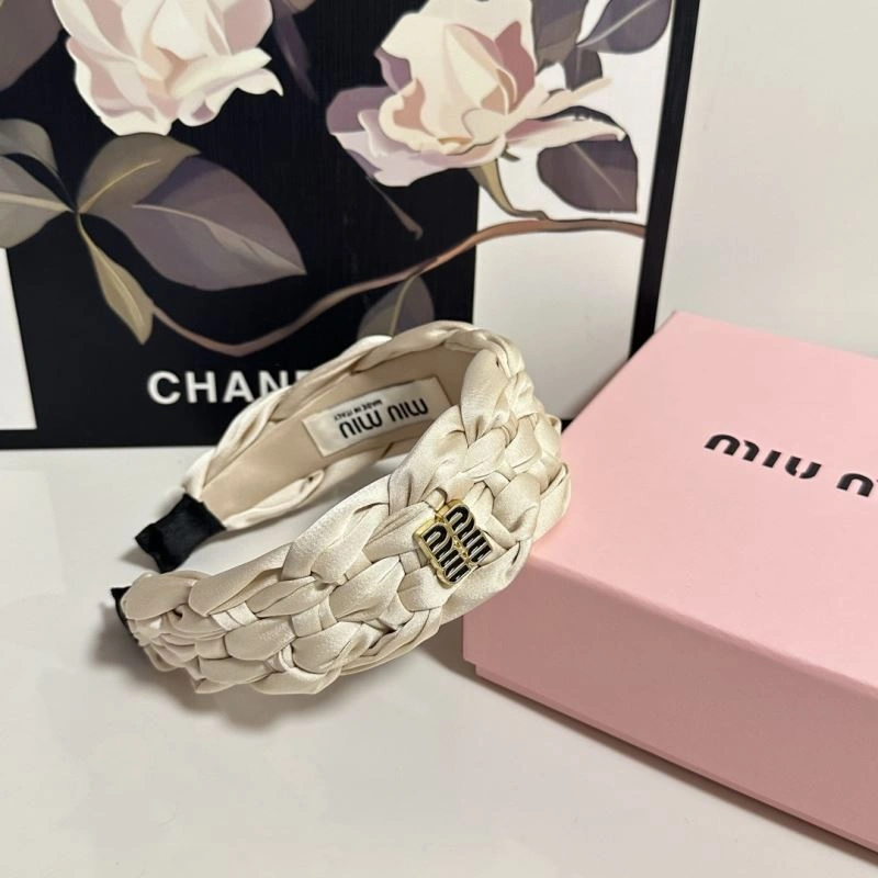 Brand-original Miu Miu Hair Hoop