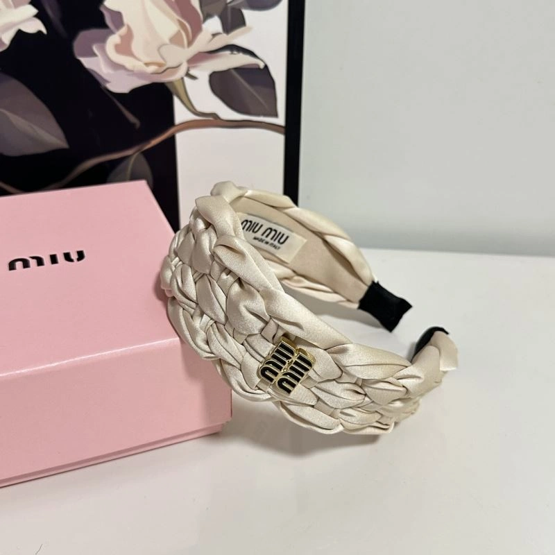 Brand-original Miu Miu Hair Hoop