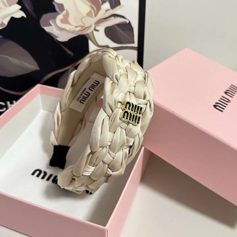 Brand-original Miu Miu Hair Hoop