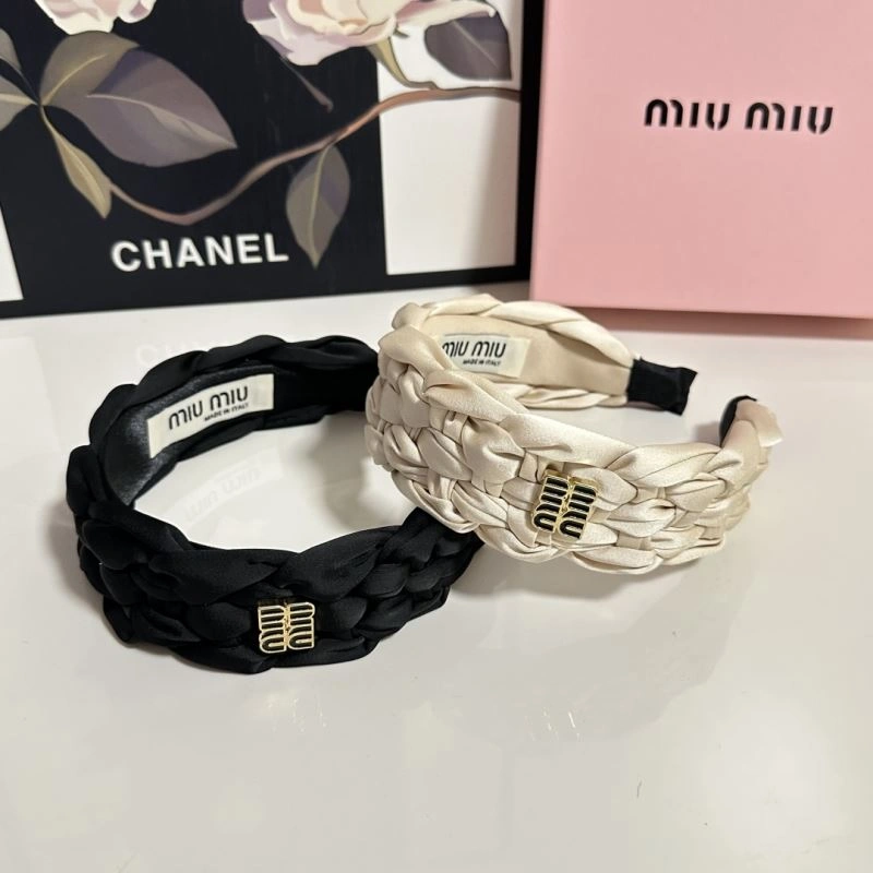 Brand-original Miu Miu Hair Hoop
