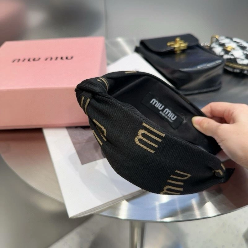 Brand-original Miu Miu Hair Hoop