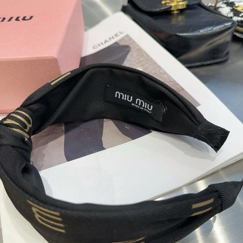 Brand-original Miu Miu Hair Hoop