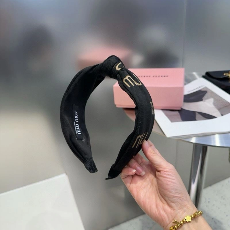 Brand-original Miu Miu Hair Hoop