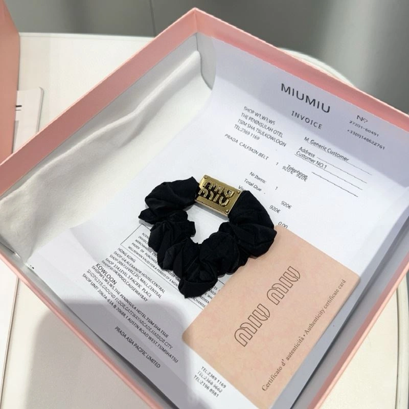 Accurate model Miu Miu Hair Hoop