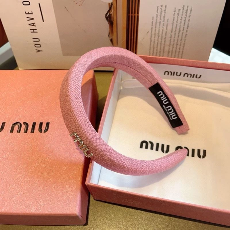 Precise copy Miu Miu Hair Hoop