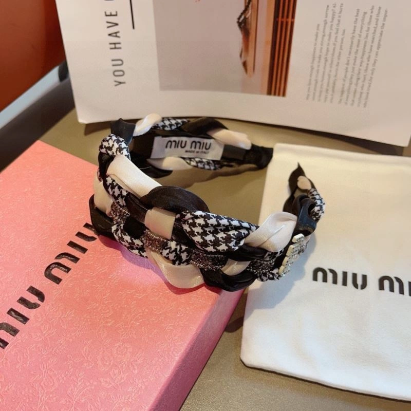 Mirror quality Miu Miu Hair Hoop