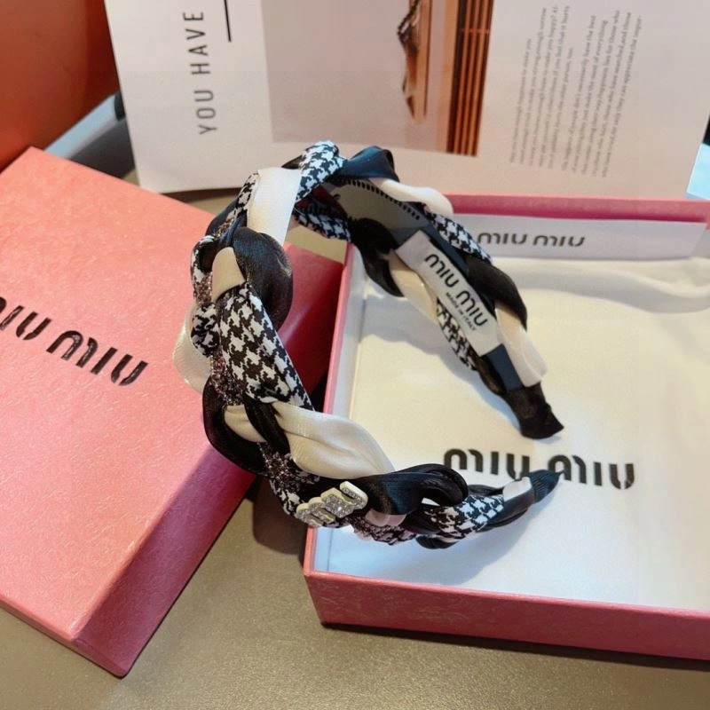Mirror quality Miu Miu Hair Hoop