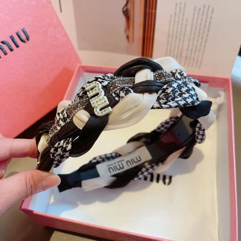Mirror quality Miu Miu Hair Hoop
