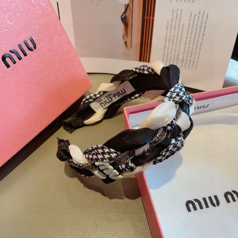 Mirror quality Miu Miu Hair Hoop
