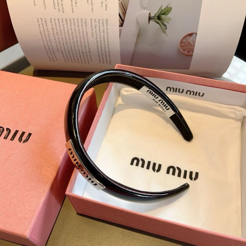 Low-cost Miu Miu Hair Hoop