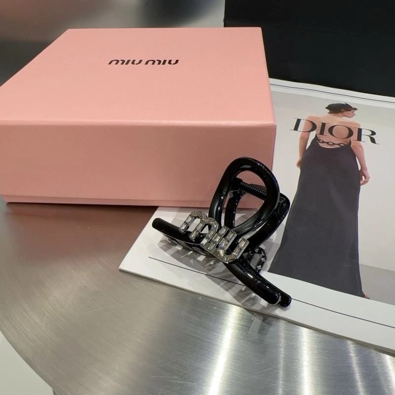 Brand-authenticated Miu Miu Hair Hoop