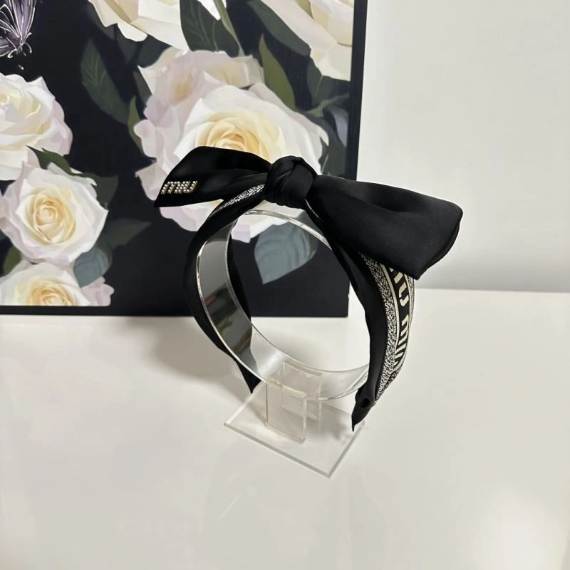Top match Miu Miu Hair Hoop